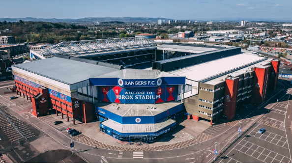 The Massive Ibrox Stadium The Southern Eye
